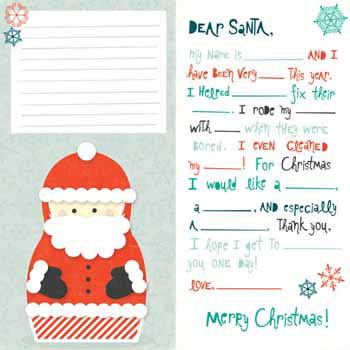 Dear Santa Double-Sided Cardstock Paper/Dear Santa Collection – Echo ...