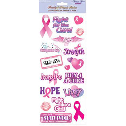 Forever in Time Fight for the Cure Breast Cancer Sticker ...