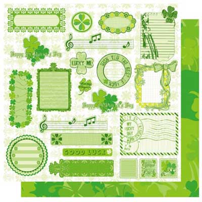 Irish Blessings Tags Double-Sided Glitter Cardstock Paper – Best ...