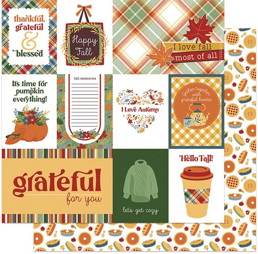 Happy Fall Cut-Apart Paper/Autumn Greetings – PhotoPlay ...