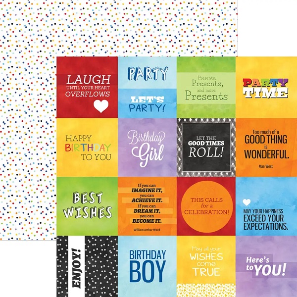 Colorways Celebration Tags Paper – Paper House – scrapbookoutlet.net